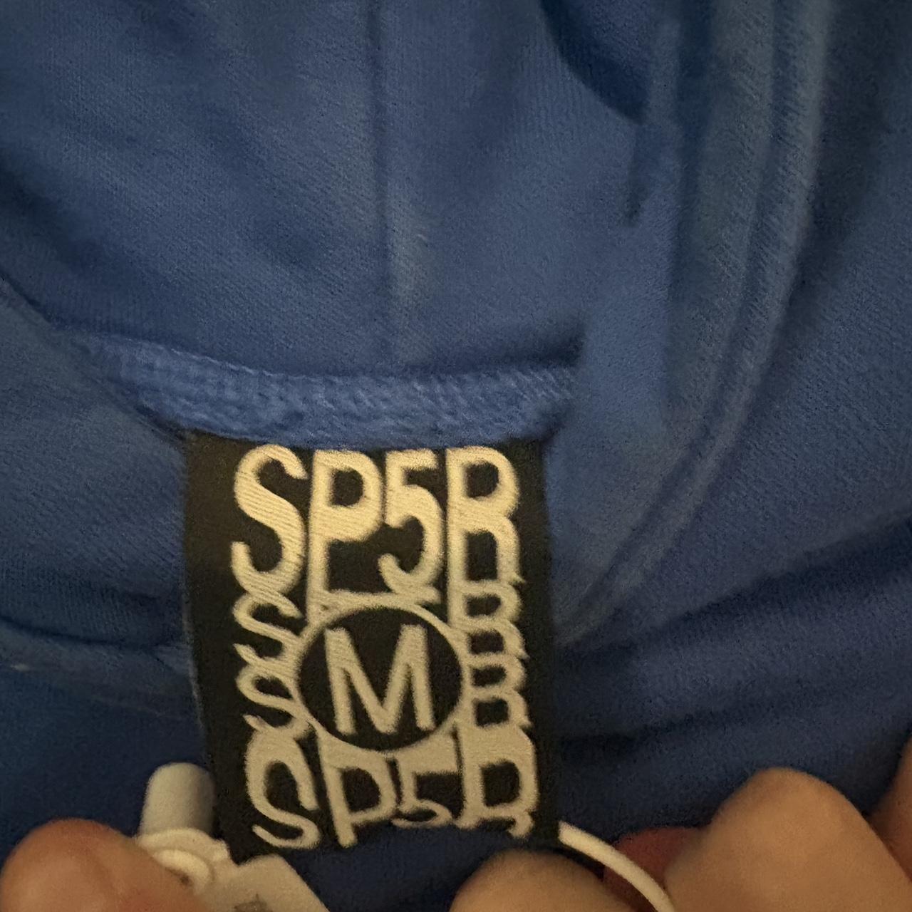 Blue and pink 555 sp5der hoodie #hoodie | Depop