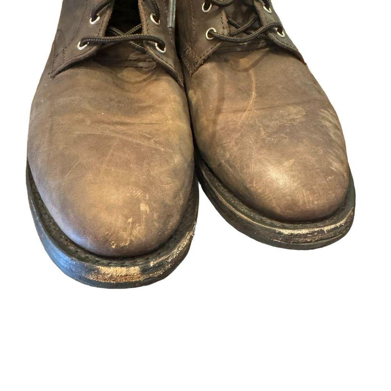 Thursday president boots in tobacco brown leather... - Depop