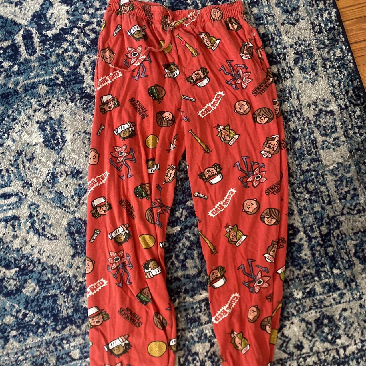 Stranger Things PJ Pants - Depop