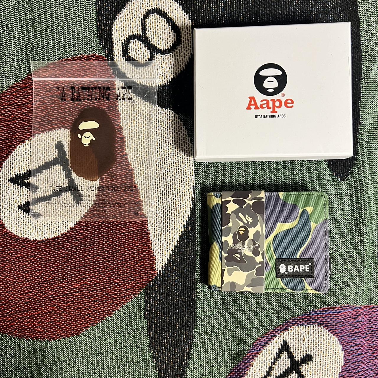 Camo BAPE Wallet - Brand new - Depop
