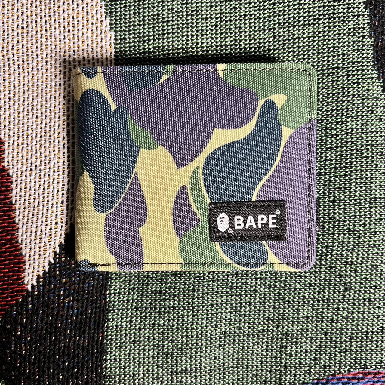 Camo BAPE Wallet - Brand new - Depop