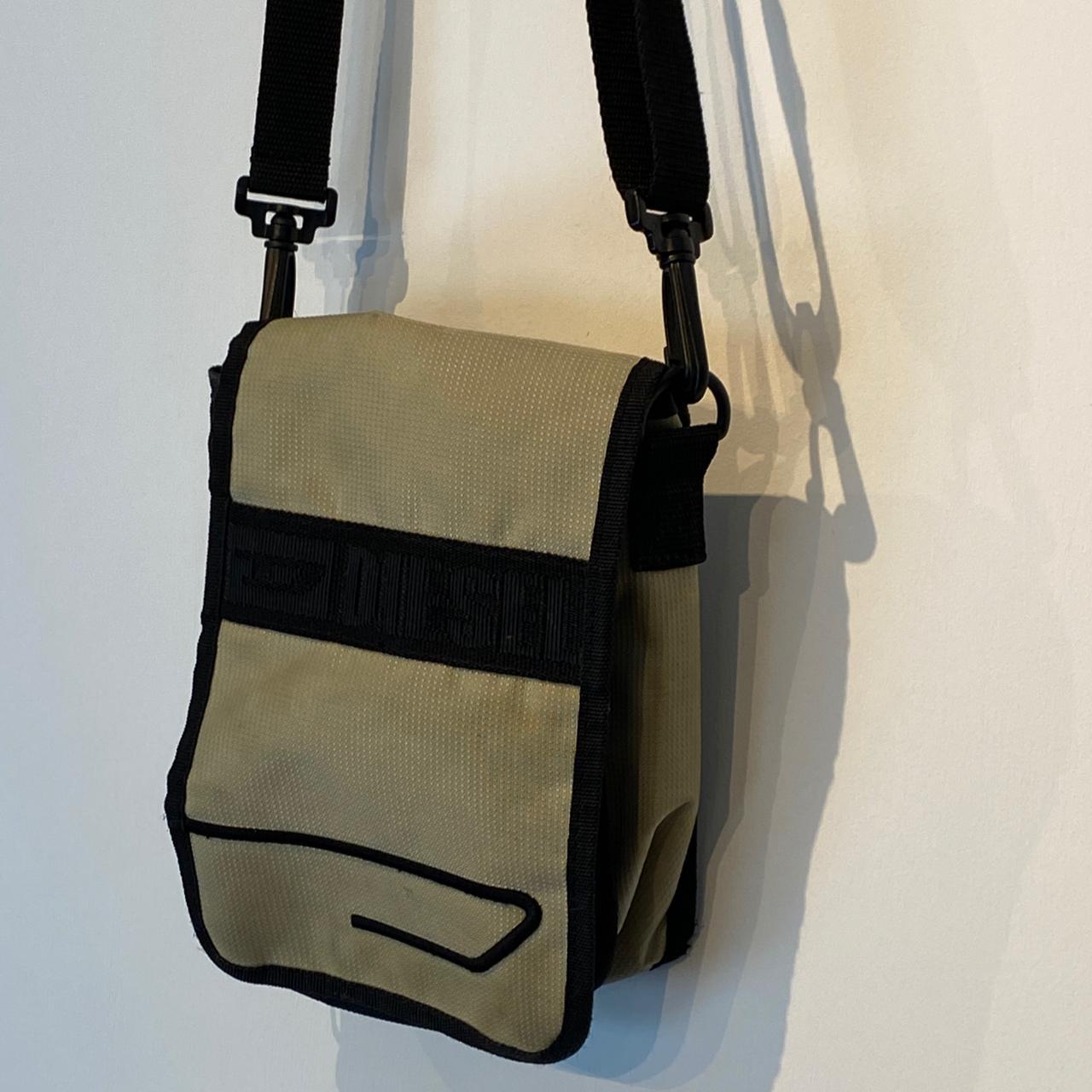 00s Diesel beige side bag Diesel satchel bag... - Depop