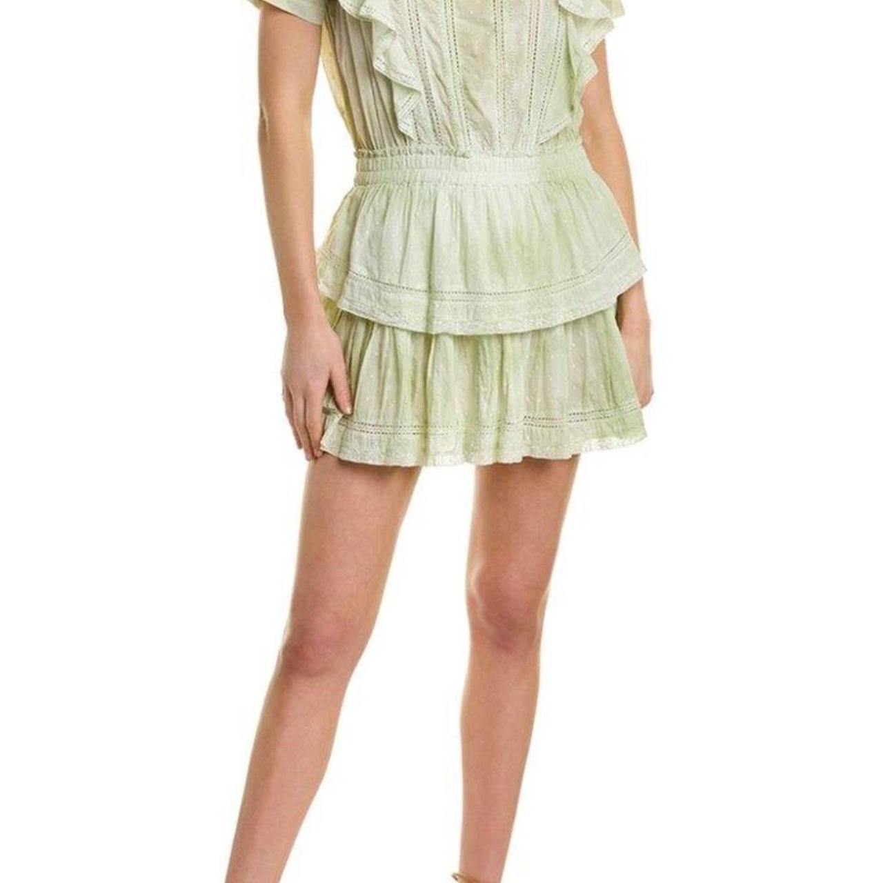 Classic Green Love Shack Fancy Dress Size: M - Depop