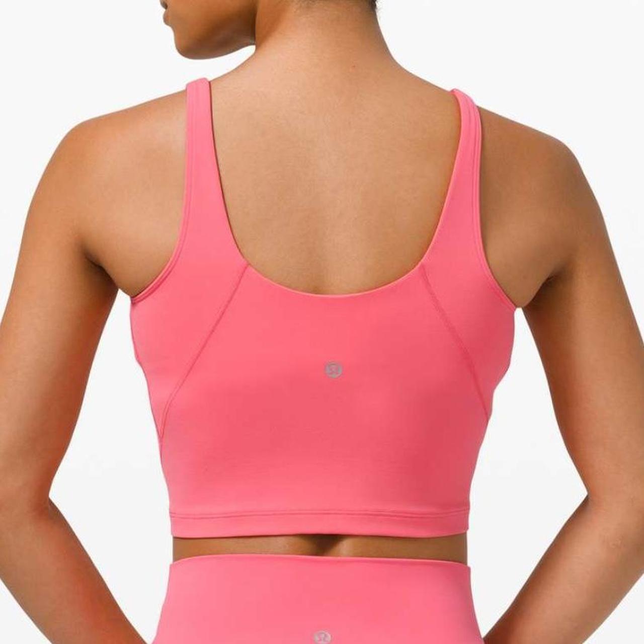 lululemon guava pink align tank excellent... | Depop