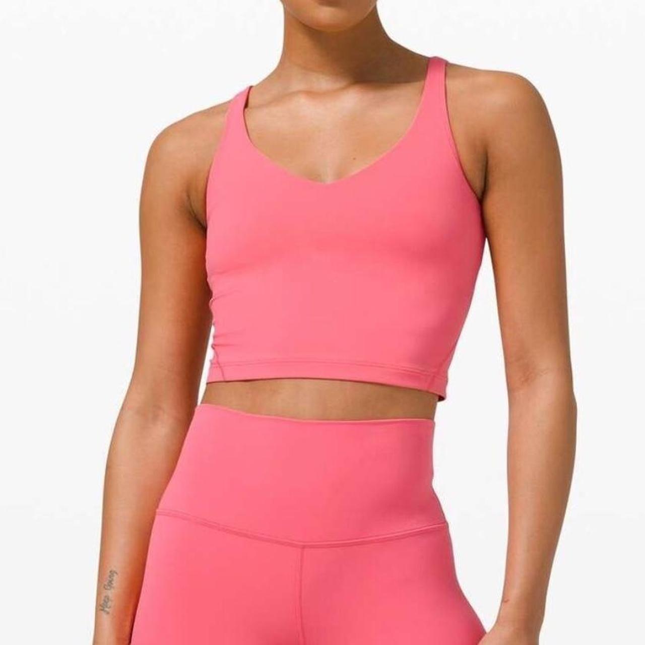 lululemon guava pink align tank excellent... | Depop
