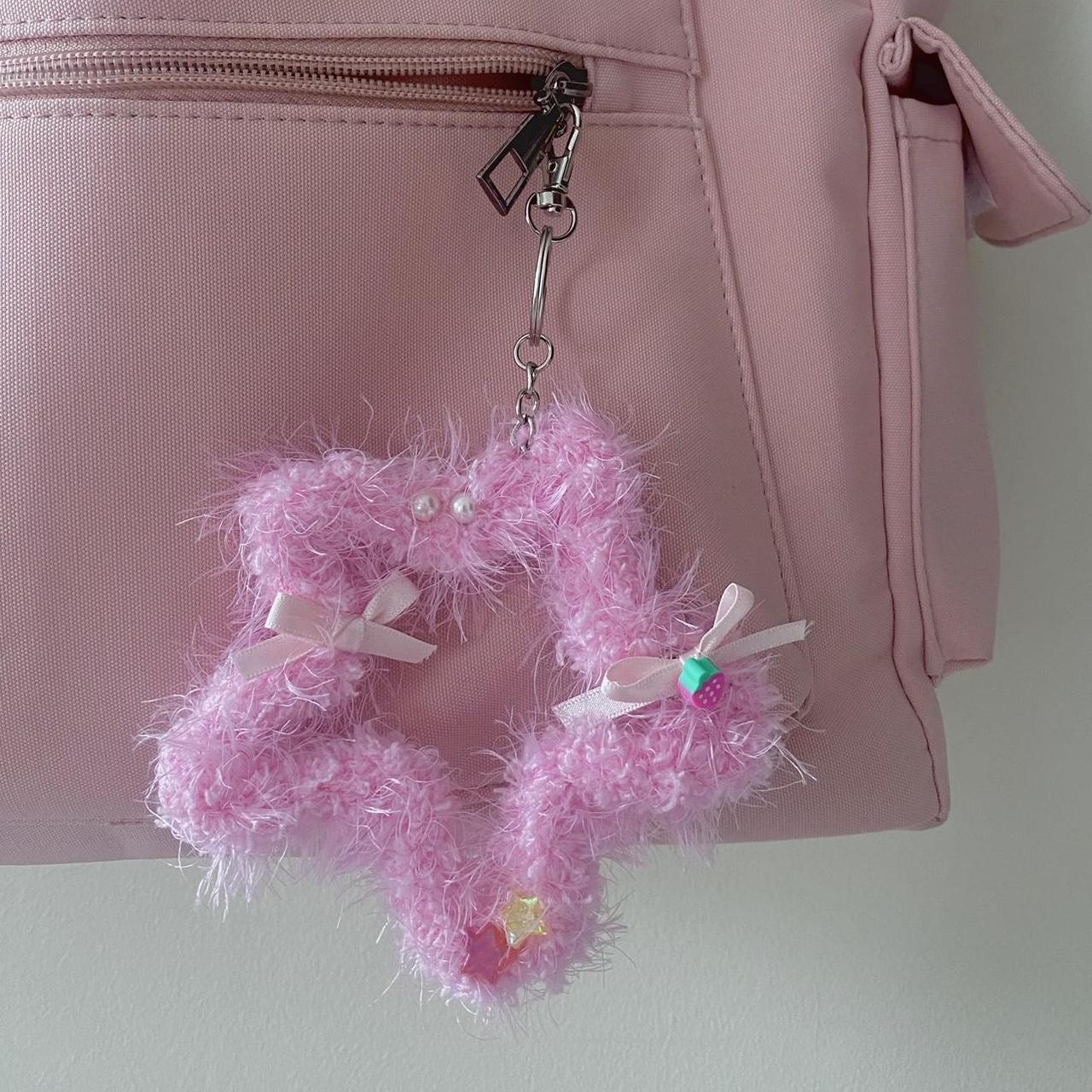 decora star keychain, super cute keychain i made... - Depop