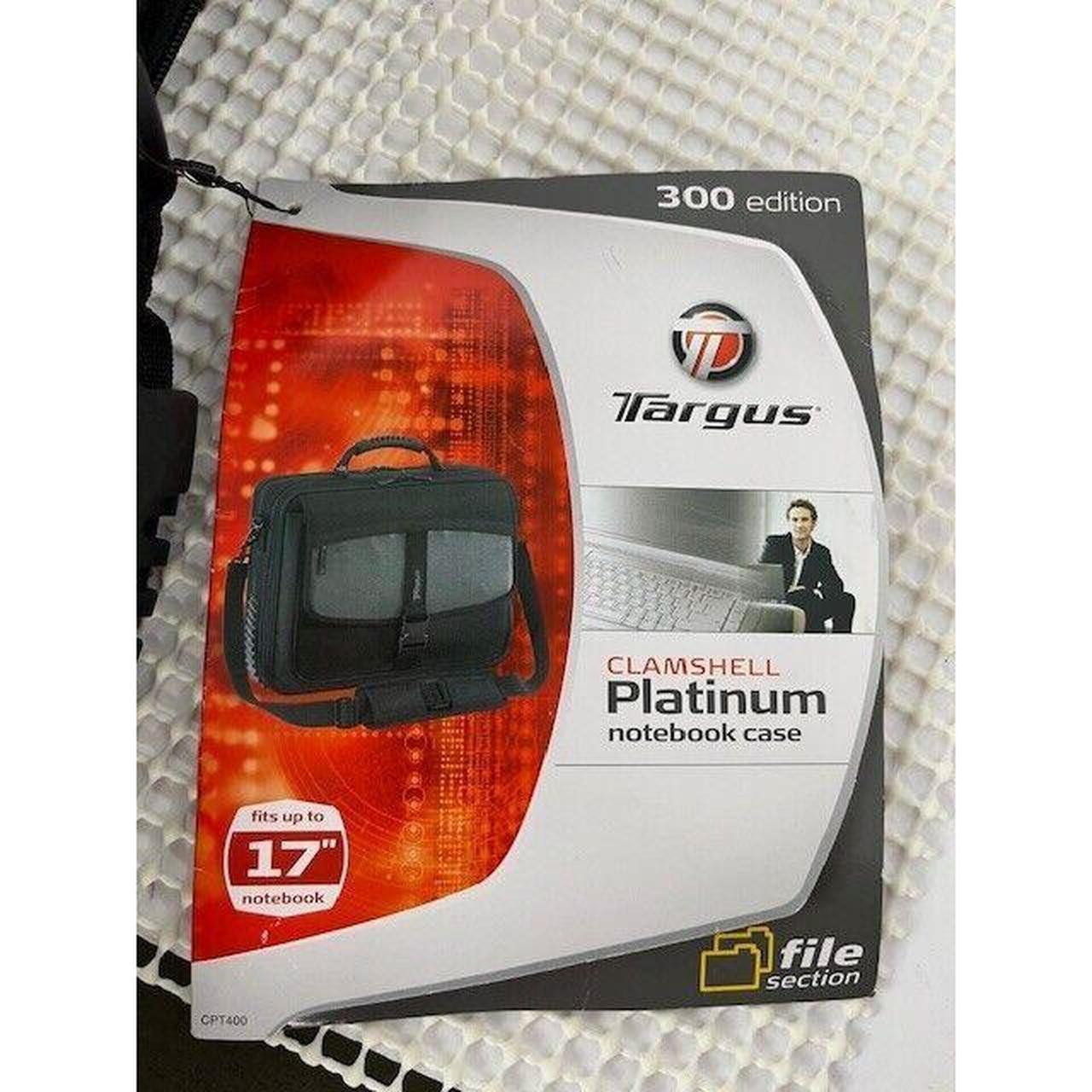 Targus Laptop Bag Black Clamshell Platinum-Padded -... | Depop
