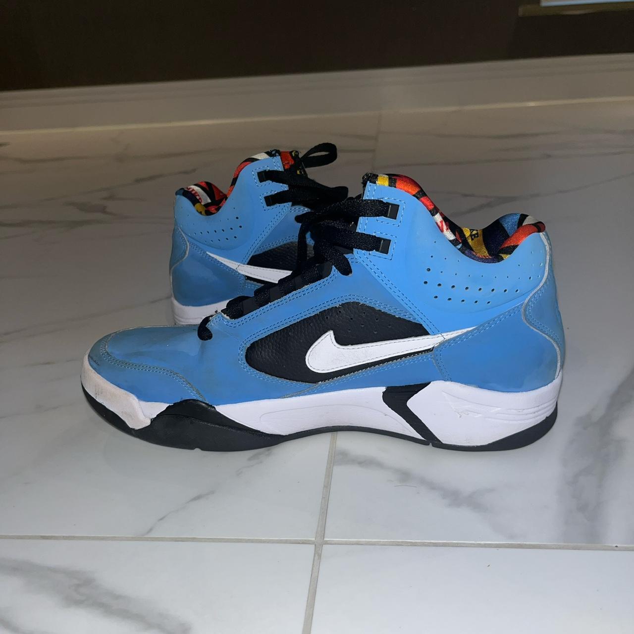 nike air flight light mid hoops pack like new retail... - Depop