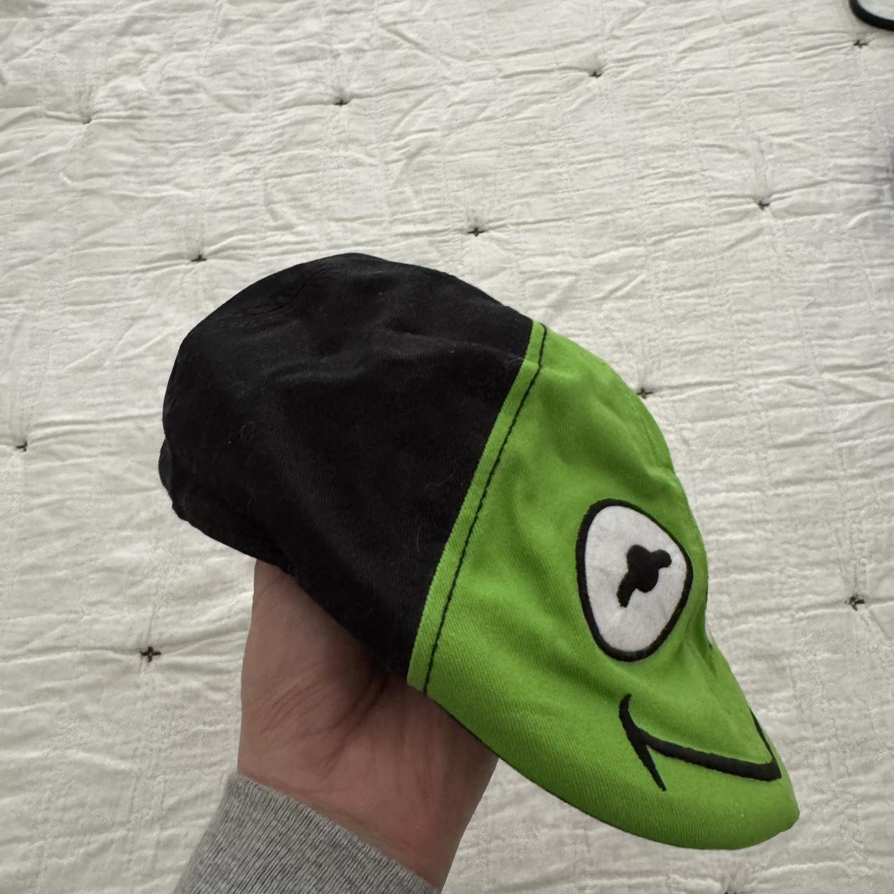 Green and black Muppets page boy hat newsboy hat... | Depop