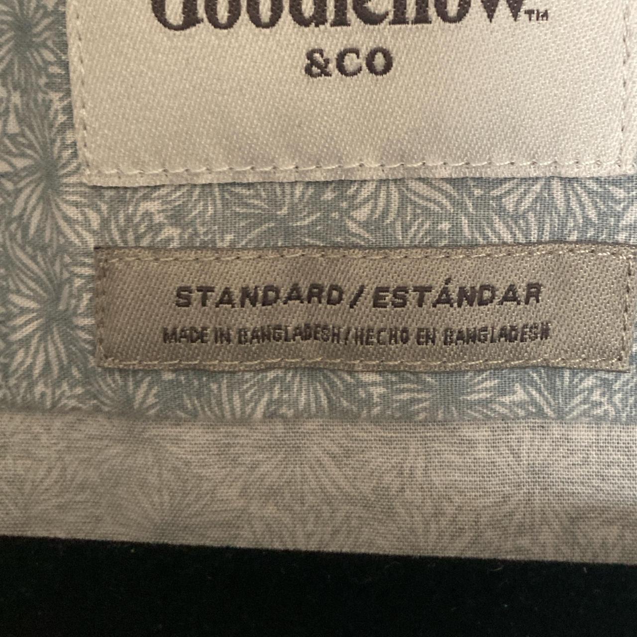 Goodfellow & Co Size XL Light Blue Flower Print Long... - Depop