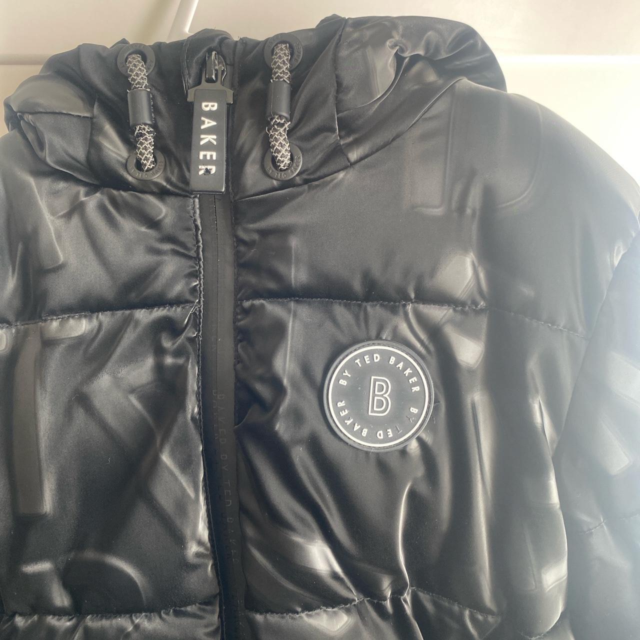 Ted Baker Shinyy Monogram Puffer Coat worn a few... - Depop