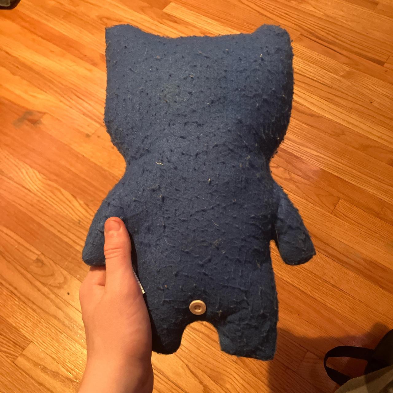 Blue monster plush toy fuggler #plushie #fuggler - Depop