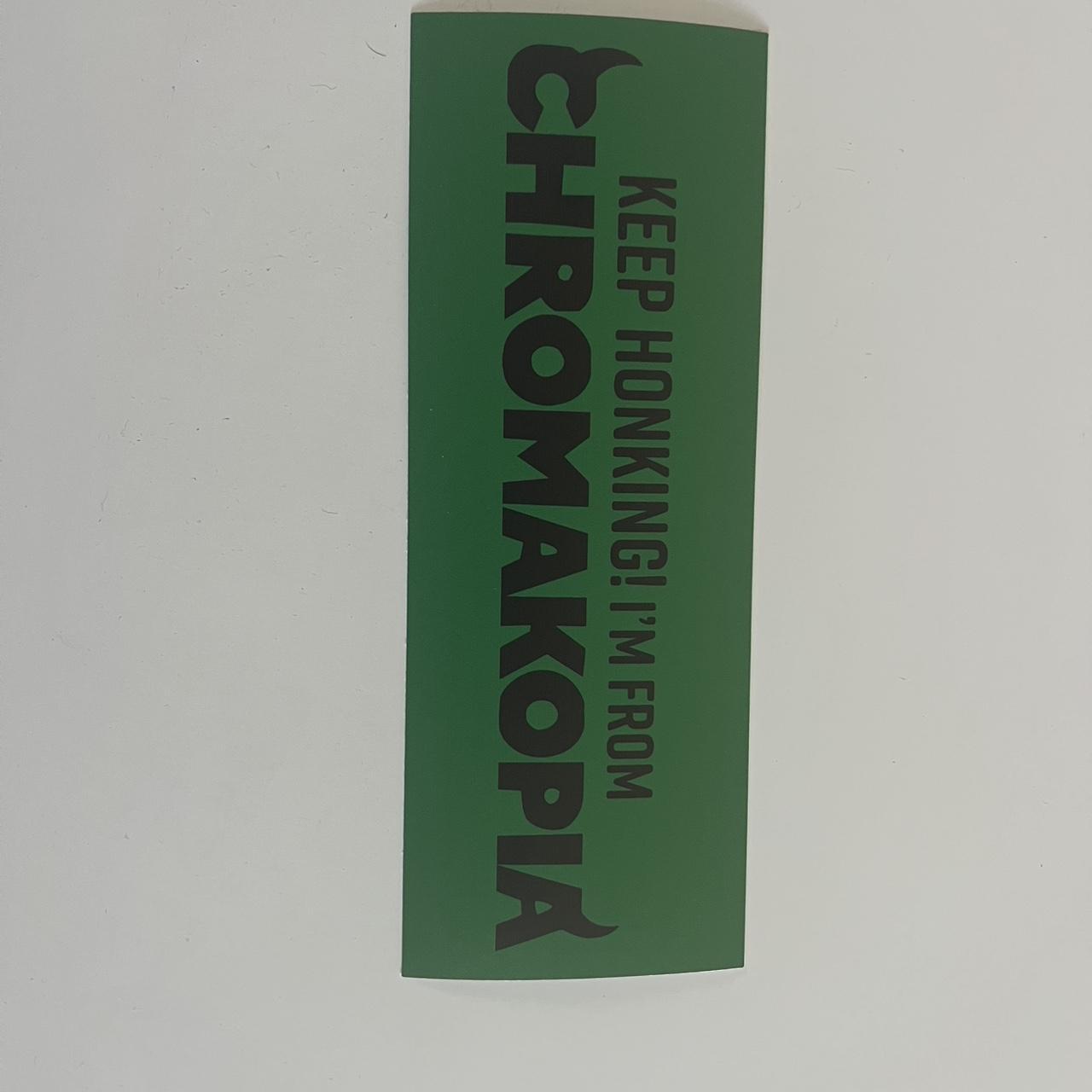 Chromakopia bumper sticker #TylertheCreator... | Depop