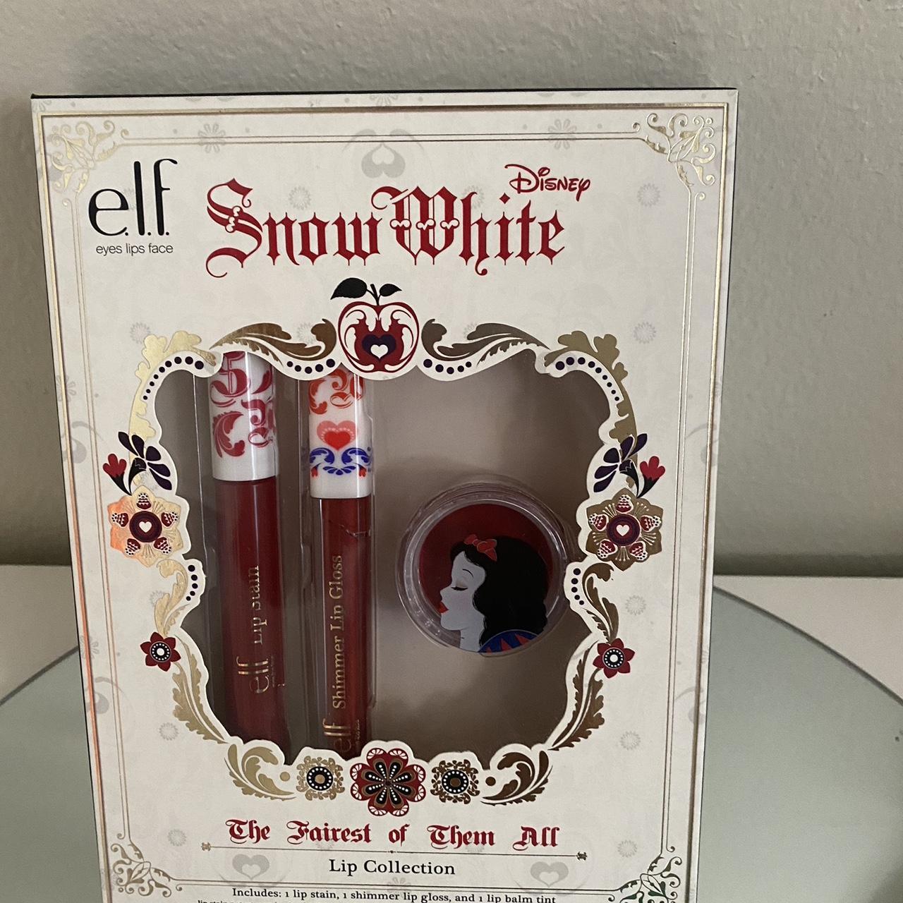 Disney Snow White ELF lip set - red and gold lip... - Depop