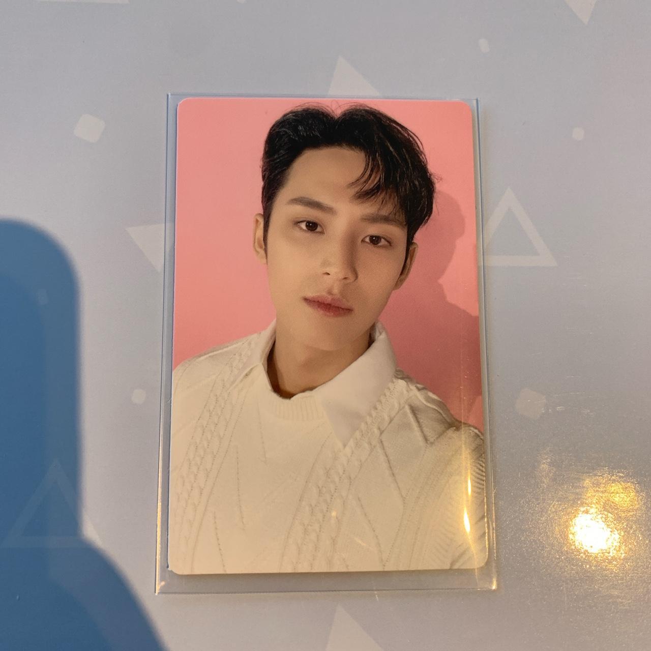 Seventeen Mingyu Cafe Photocard #seventeen #Mingyu... - Depop