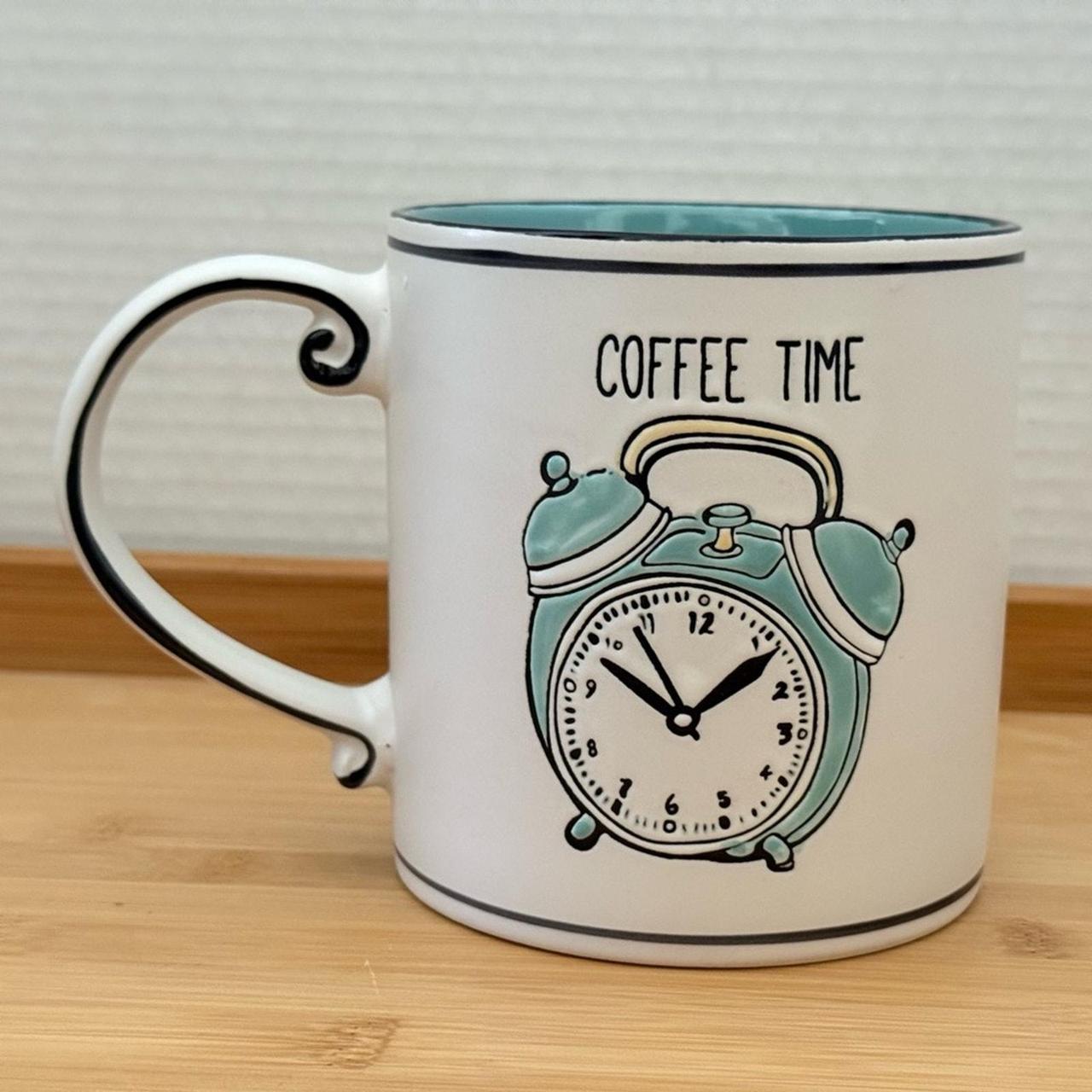 Spectrum Designz “Coffee Time” Alarm Clock Mug Retro... | Depop