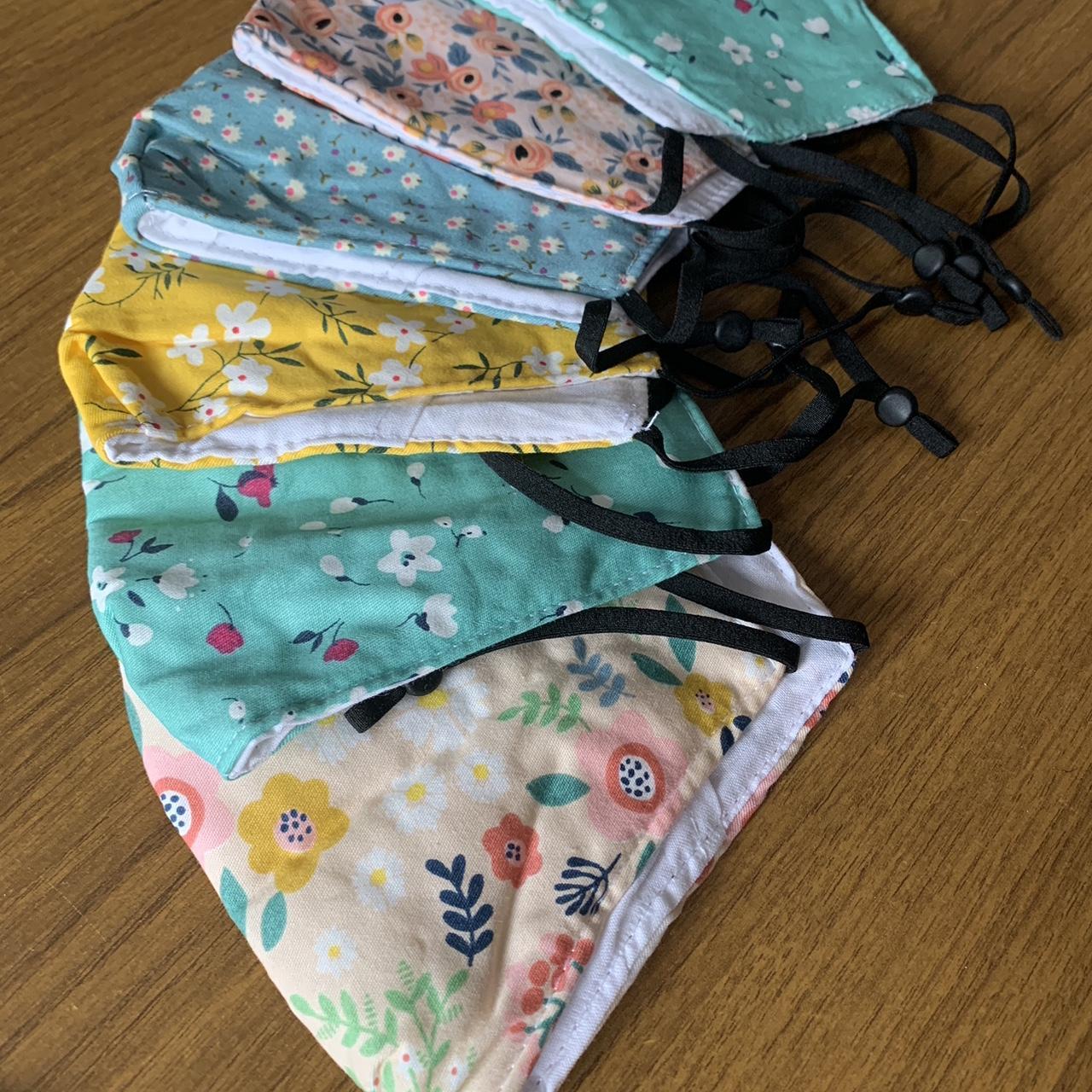 6 New Uniquely colored Face masks. Dust proof Black... - Depop