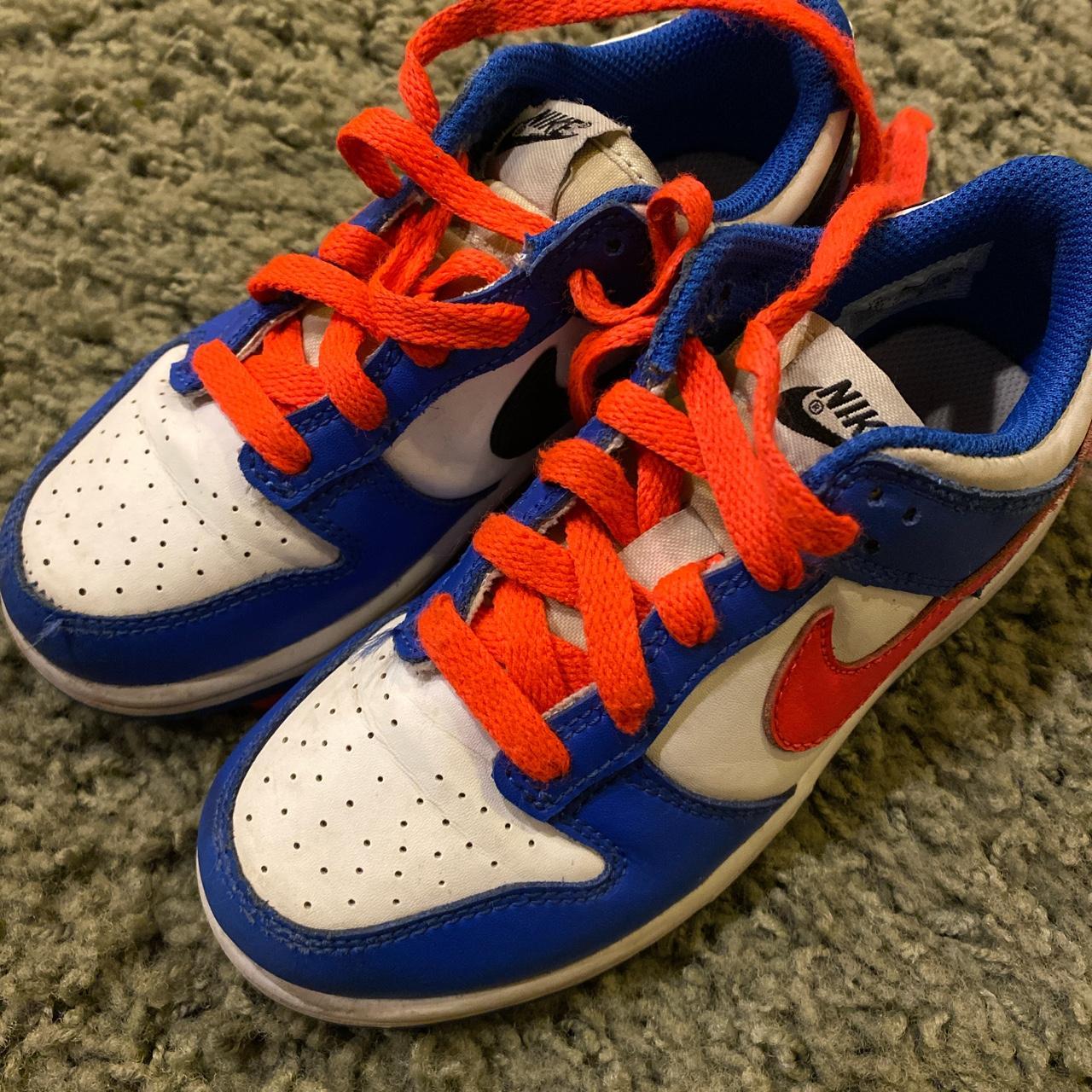 Nike Dunks Kids Size 13C. No original box! - Depop