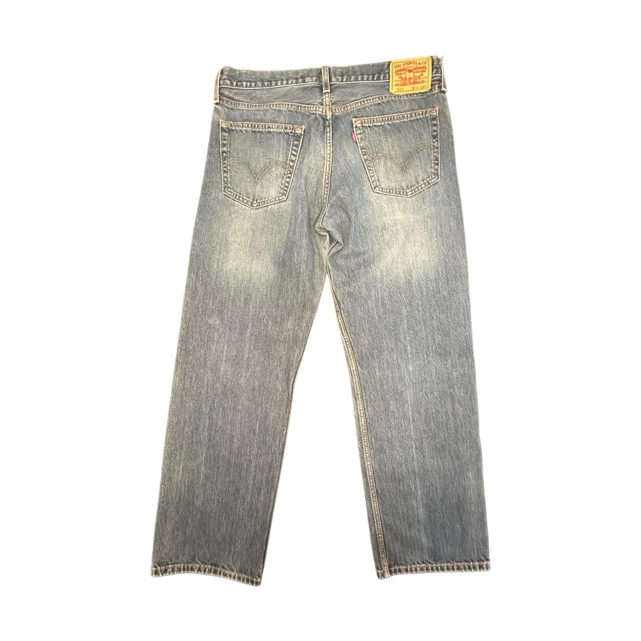 Levi’s 529 low rise straight medium wash jeans.... - Depop