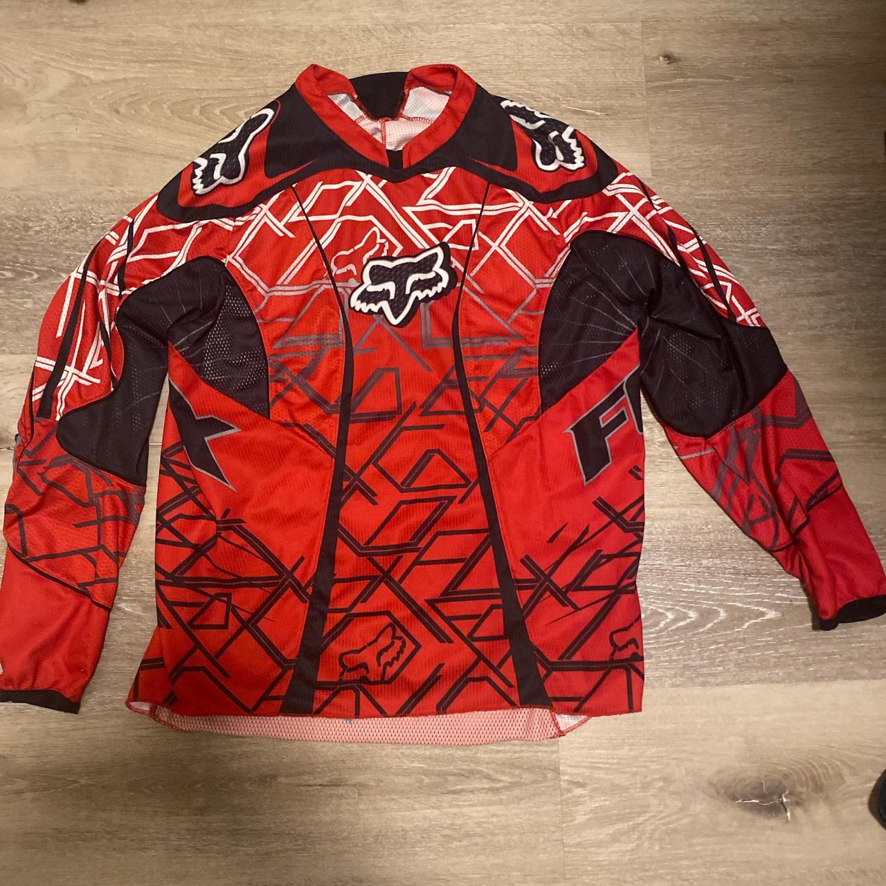 FOX motorcycle jersey from FOX Racing long sleeve - Depop