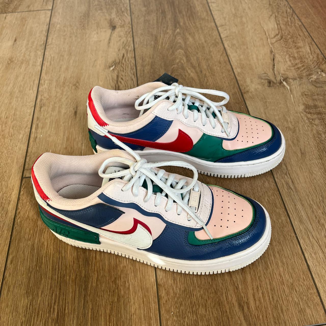 Nike Air Force 1 Multi - Size 9 - Depop
