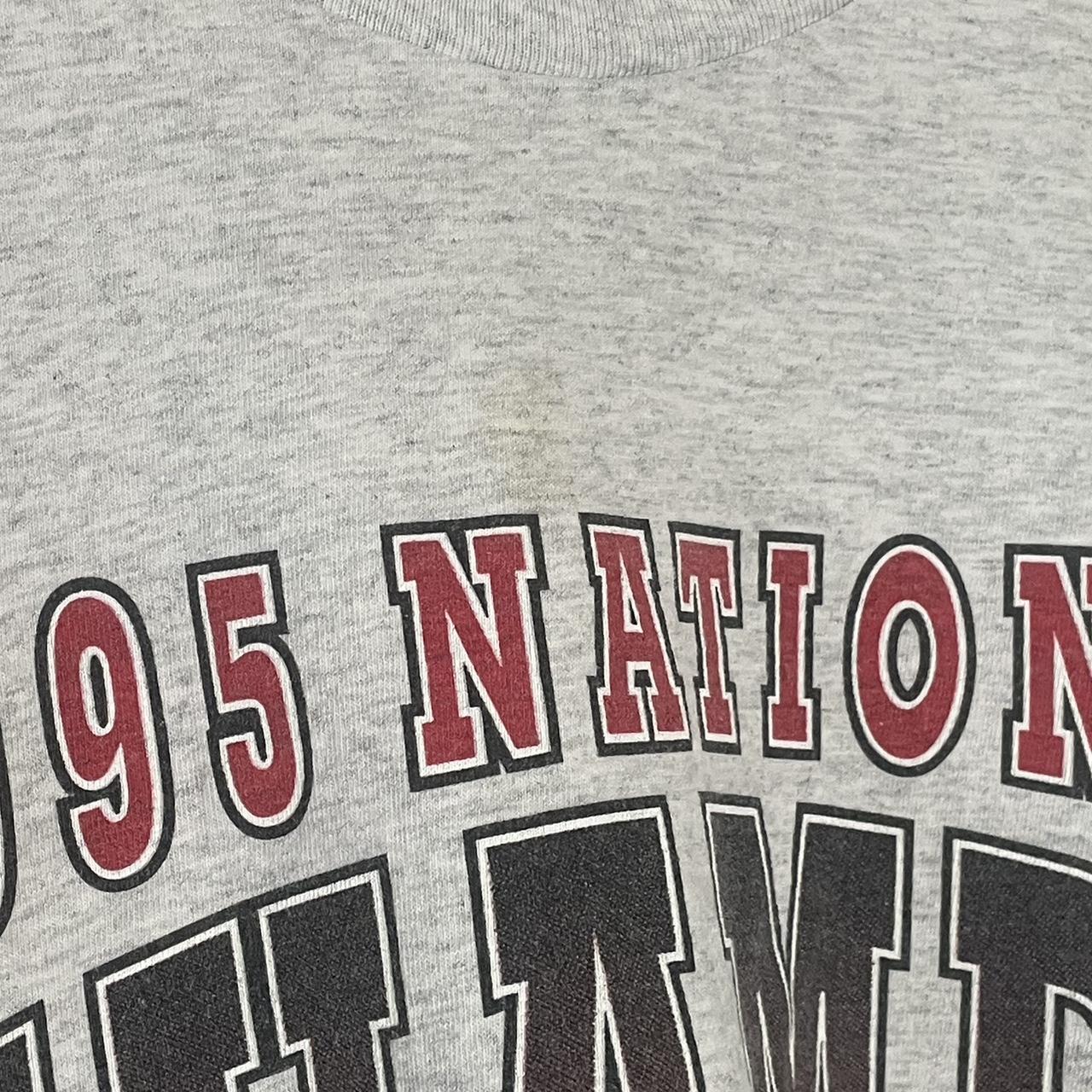Vintage 90s 1995 Nebraska Huskers National Champs... | Depop