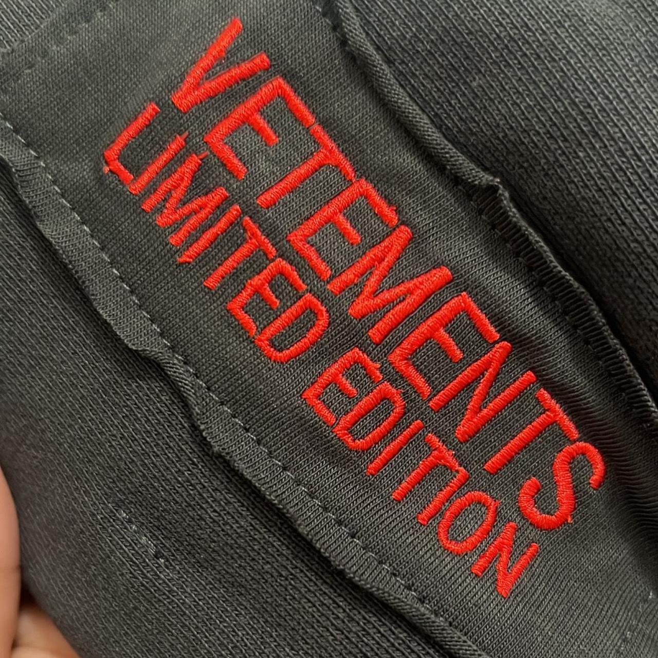 vetements restricted hoodie size M fits oversize... - Depop