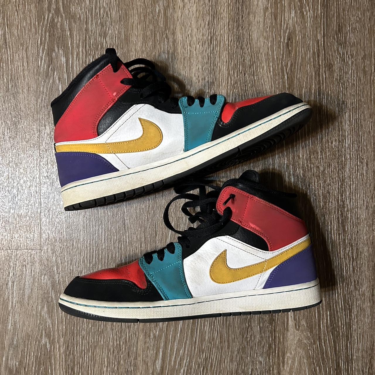 Jordan 1 Mid Multicolor Size 11 men’s #jordan... - Depop