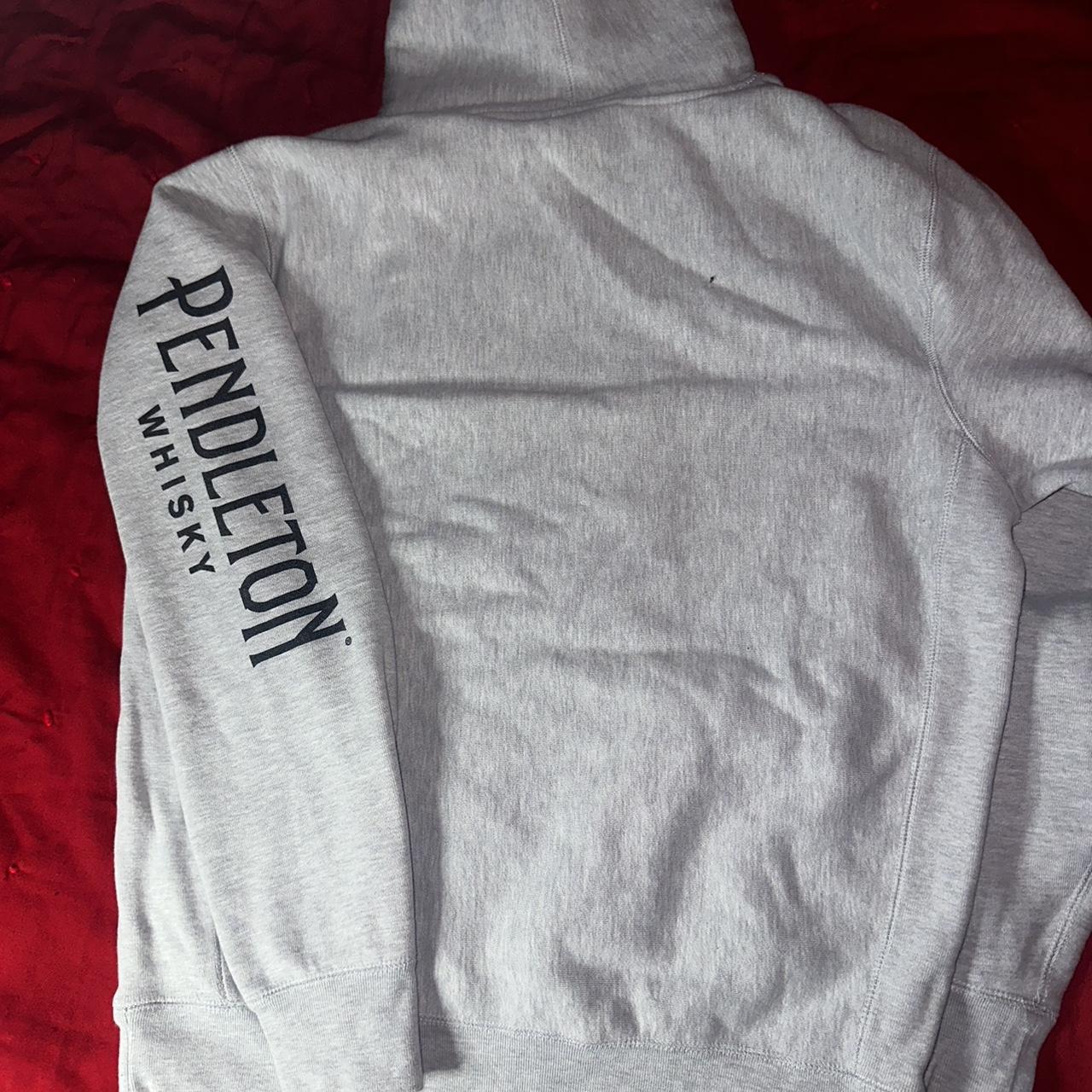 Pendleton Whiskey Grey Hoodie Size M - Depop