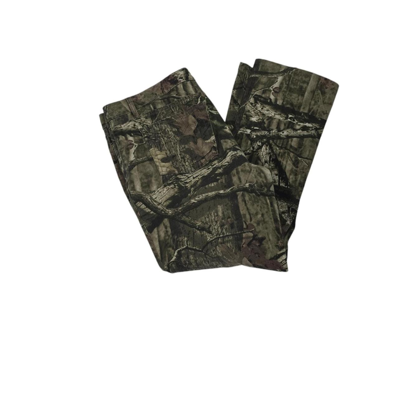 Mossy Oak Camouflage Military Denim Gorpcore Jeans -... - Depop