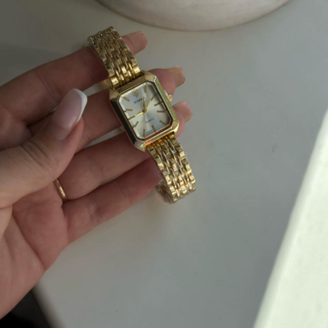 Vintage Old Money Style Gold Watch Brand new... | Depop