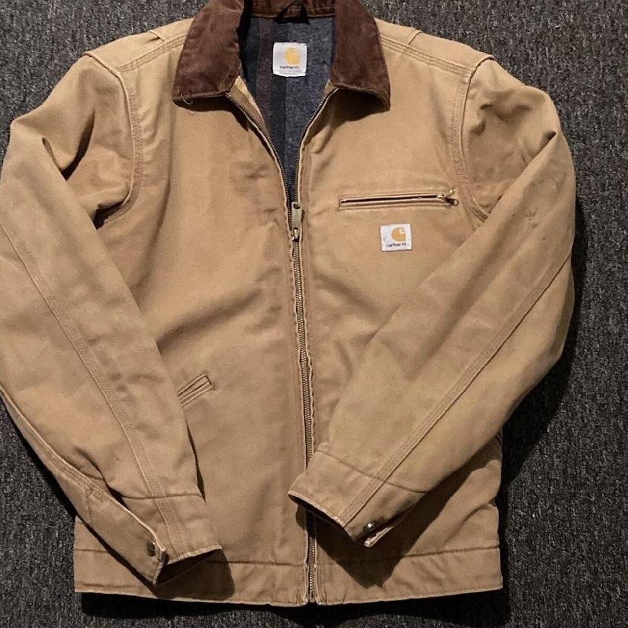Carhartt Detroit Jacket J01 Lined Vintage Workwear,,... - Depop