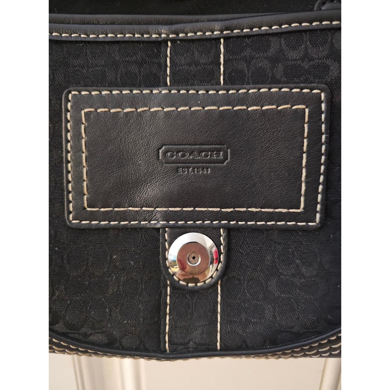 This Coach Vintage Y2K Signature "C" Jacquard 3628... - Depop