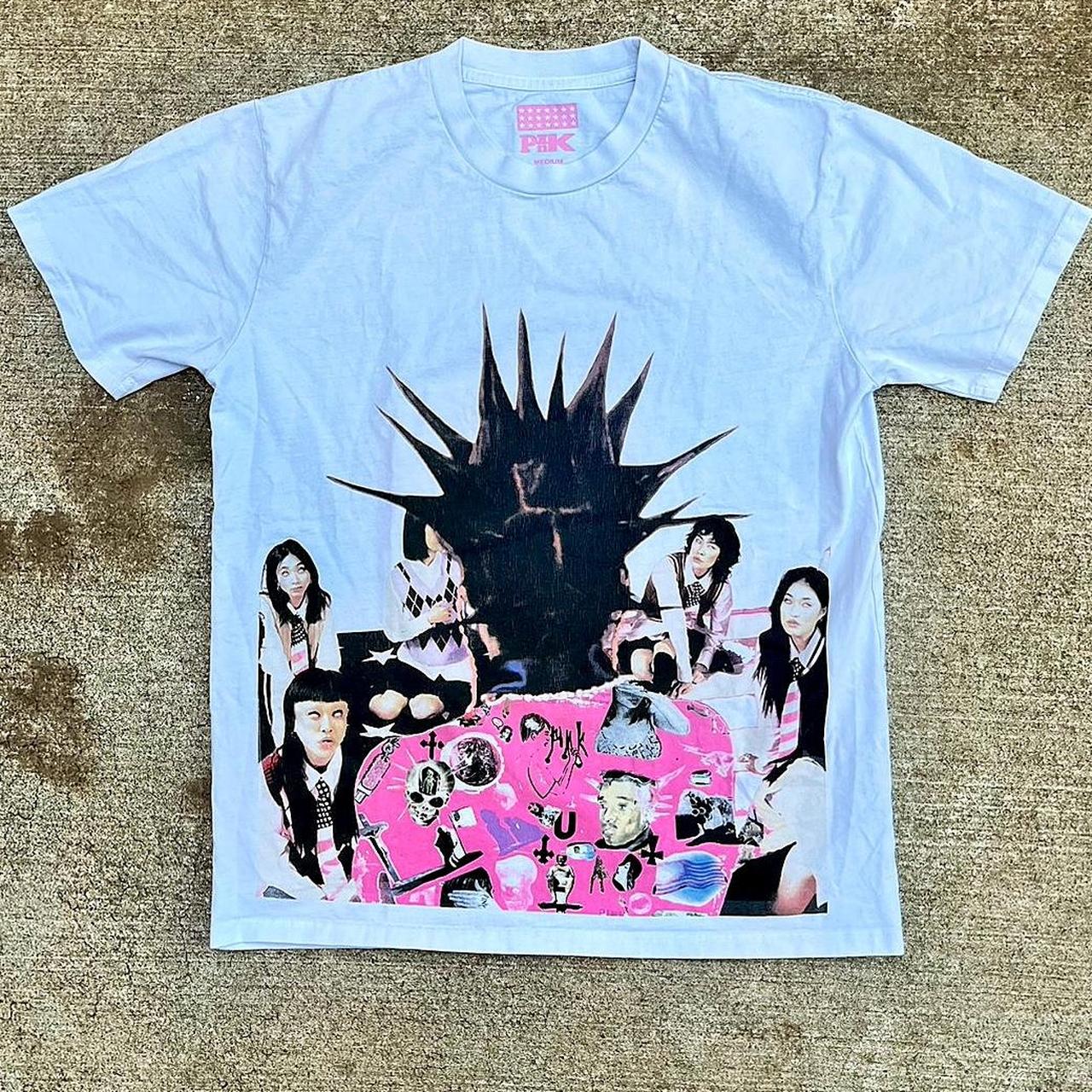 Lil Uzi Vert Pink Tape Tour Tee Asian Japanese girls... | Depop
