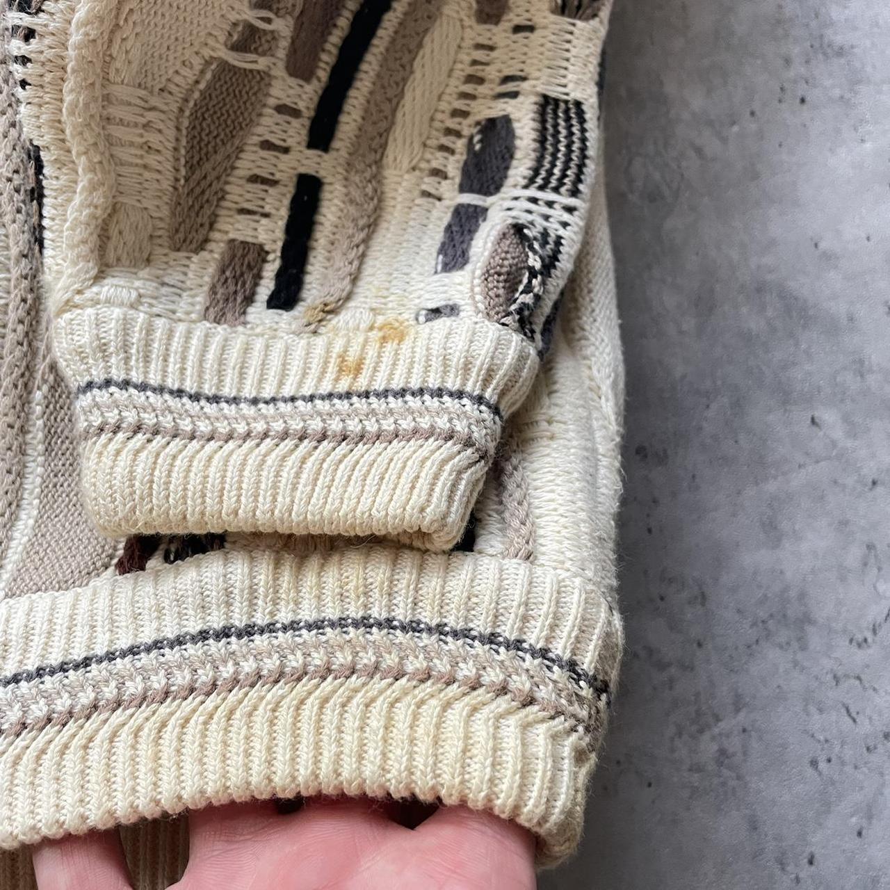 Vintage COOGI Style Sweater 90s Enrico Uomo thick... | Depop