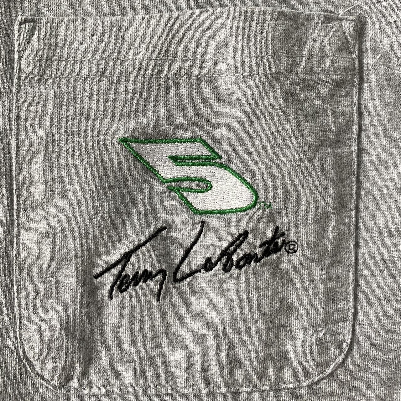 NASCAR Terry Labonte 5 Grey T Shirt Large ... - Depop