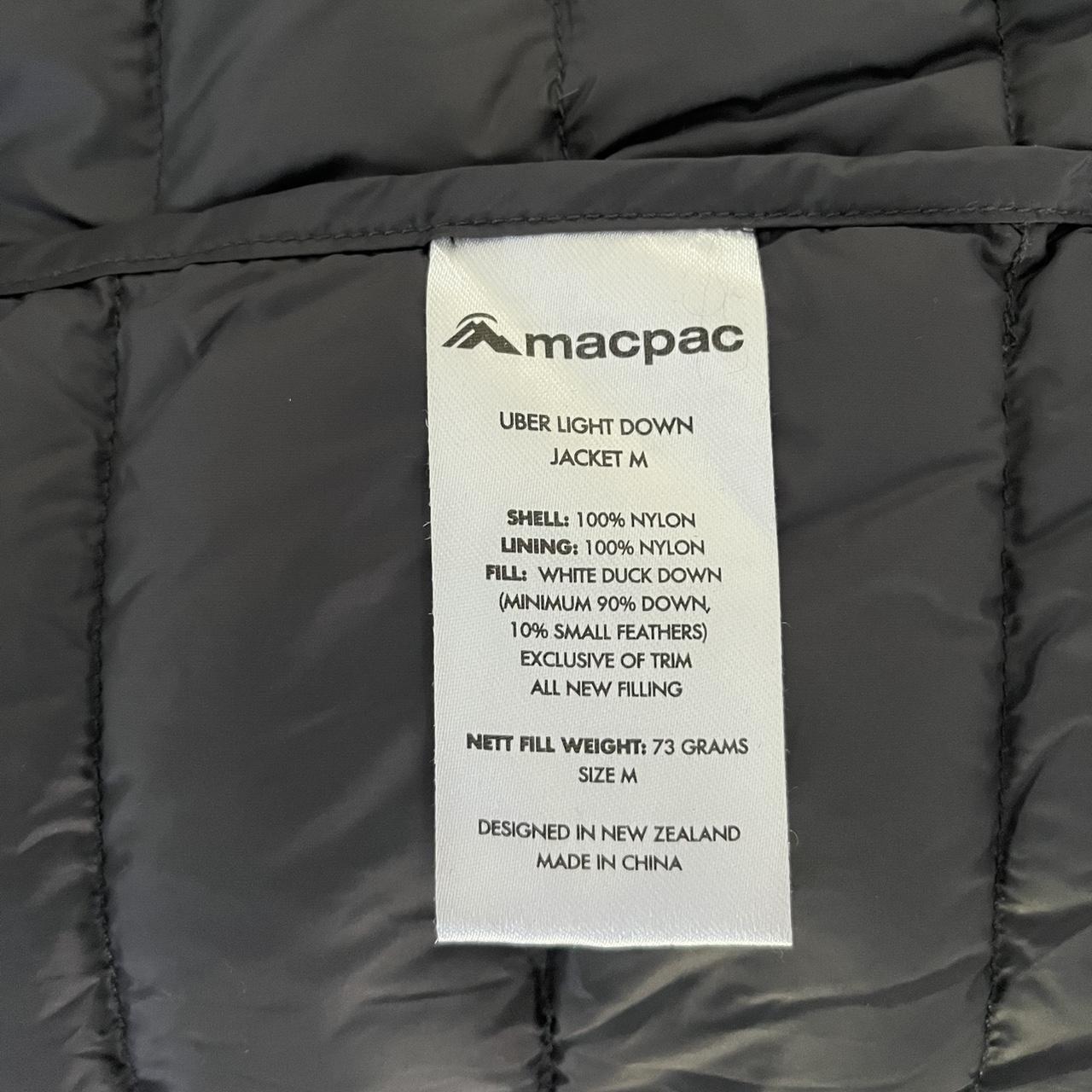 Men’s macpac Light down puffer jacket - Depop