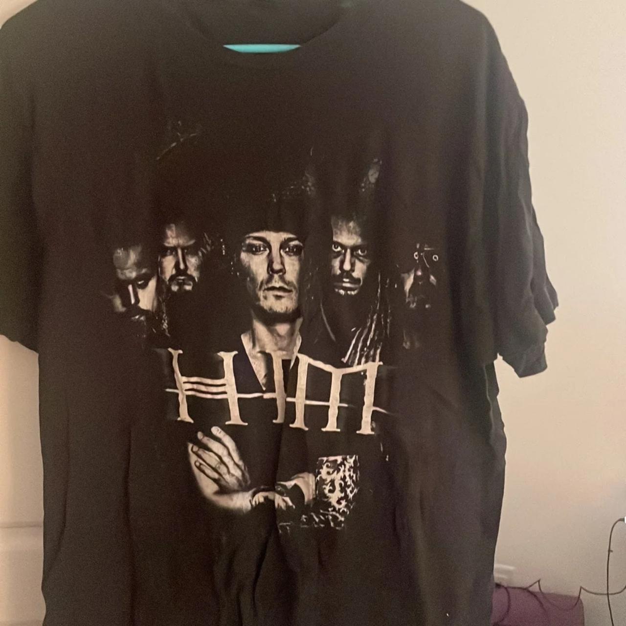 HIM Goth Farewell Tour 2017 Concert T-shirt Rock... - Depop