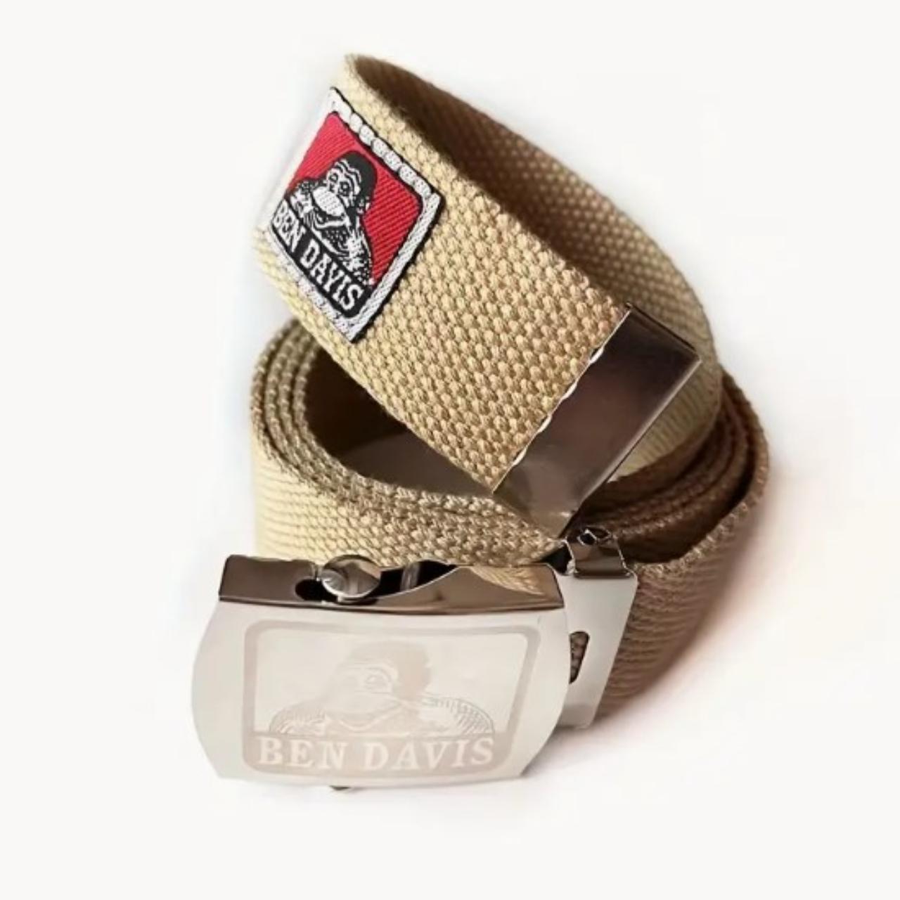 Khaki Ben Davis Cholo Belt. 45.5 inch. Brand New - Depop