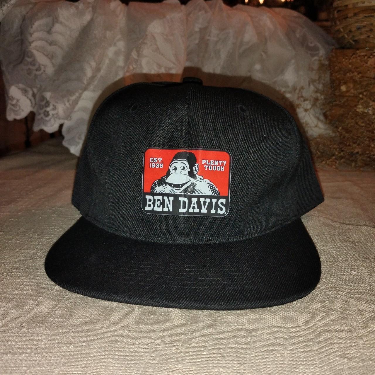 Black Ben Davis Cap. Brand New. ONLY 1 LEFT. - Depop