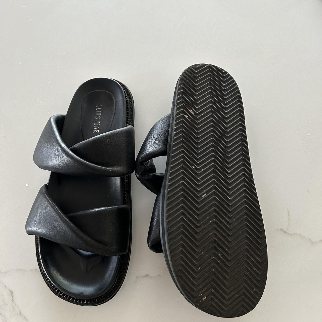 Alias Mae Paris Slides - Black - Near New - sz40 - Depop