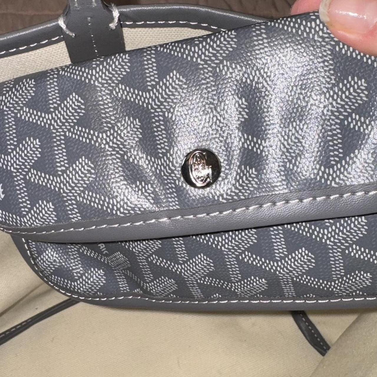 FAKE goyard grey tote with bag - Depop
