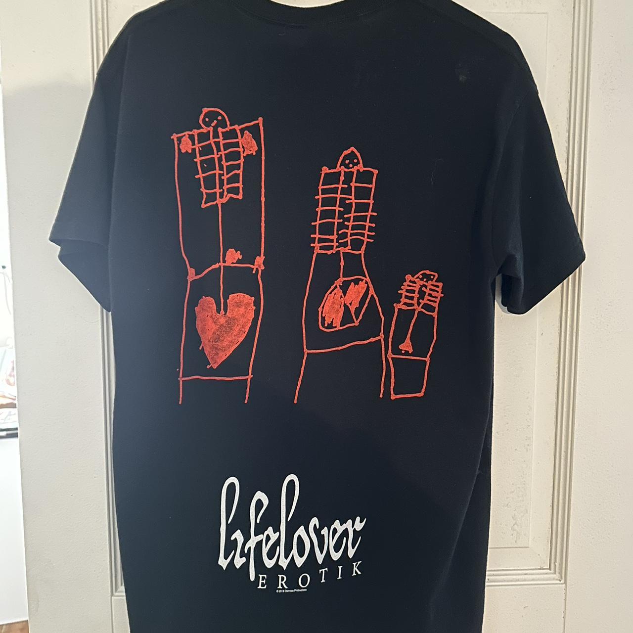 Lifelover Erotik shirt Medium 9.5/10 tried on - Depop