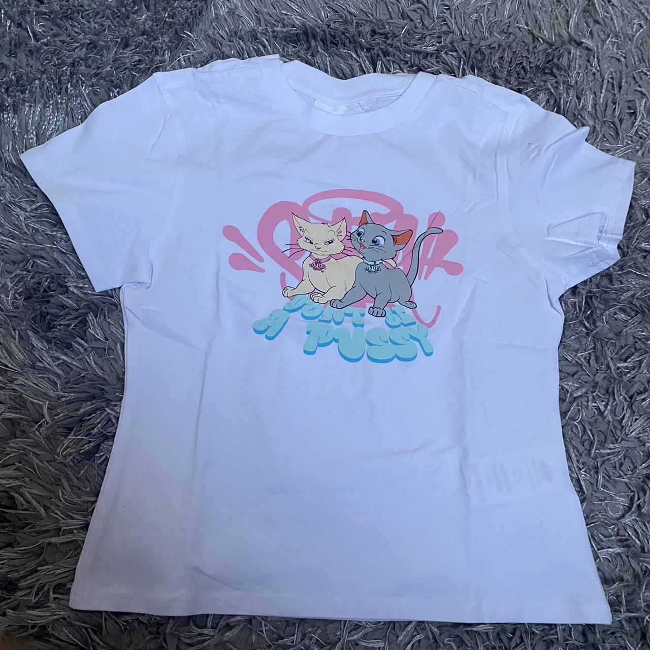 Syna World Don't Be A Pussy White Tee Sizes S &... - Depop