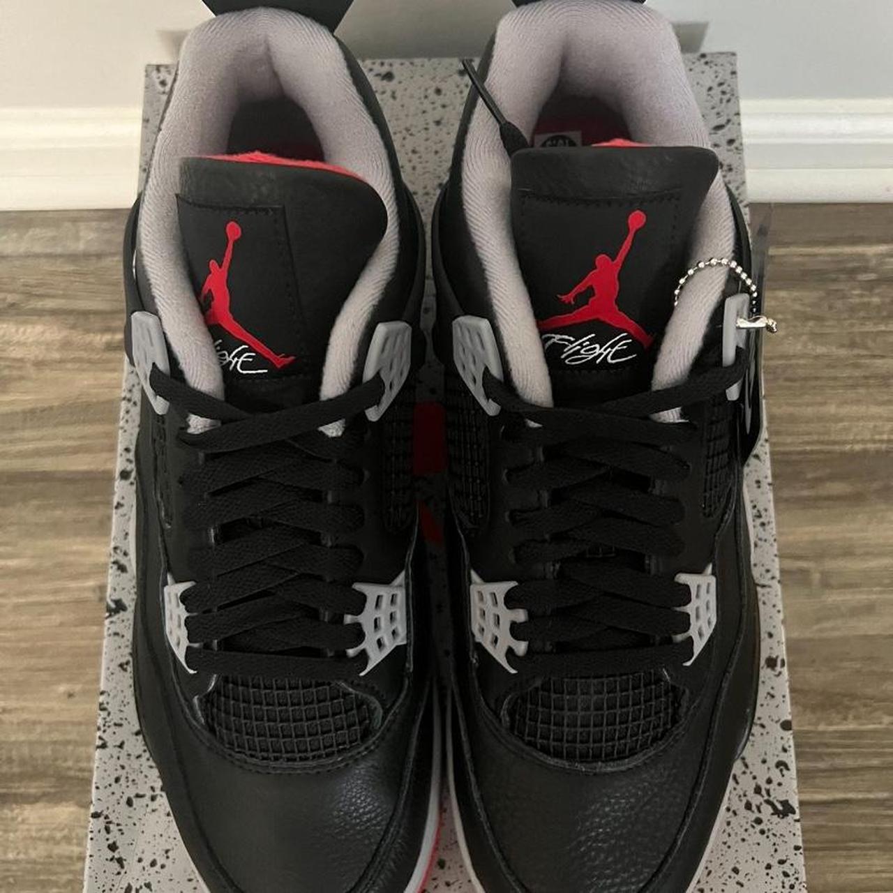 Jordan 4 Bred Reimagined - Depop
