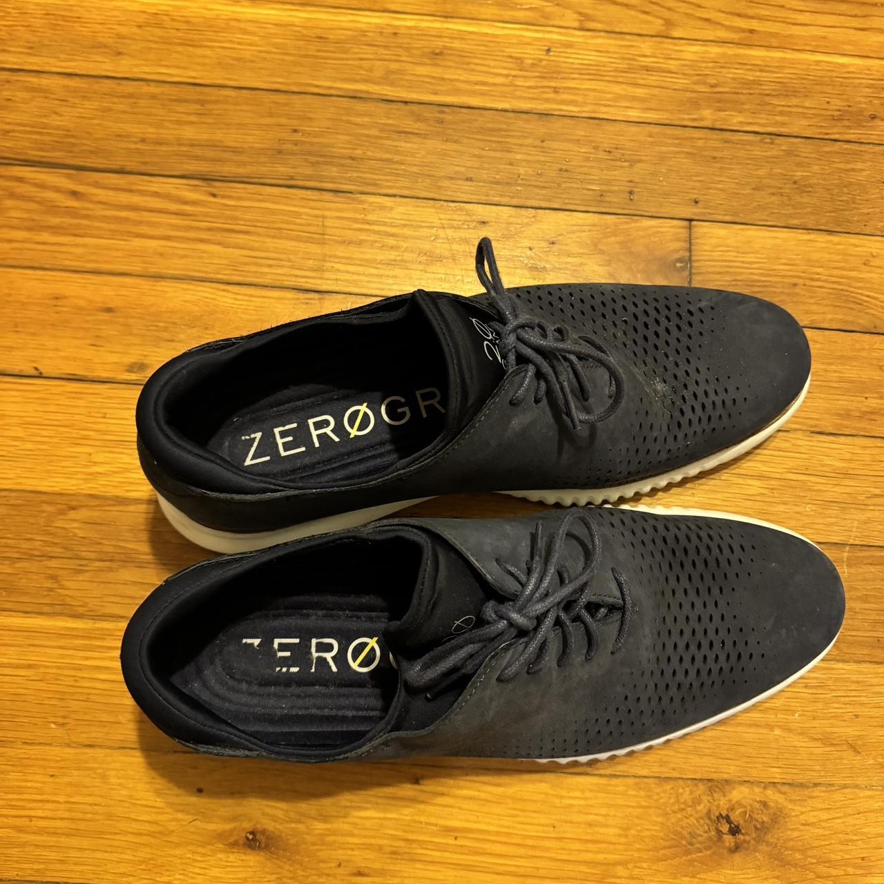 Cole Haan men’s casual shoes/ navy blue / super... - Depop