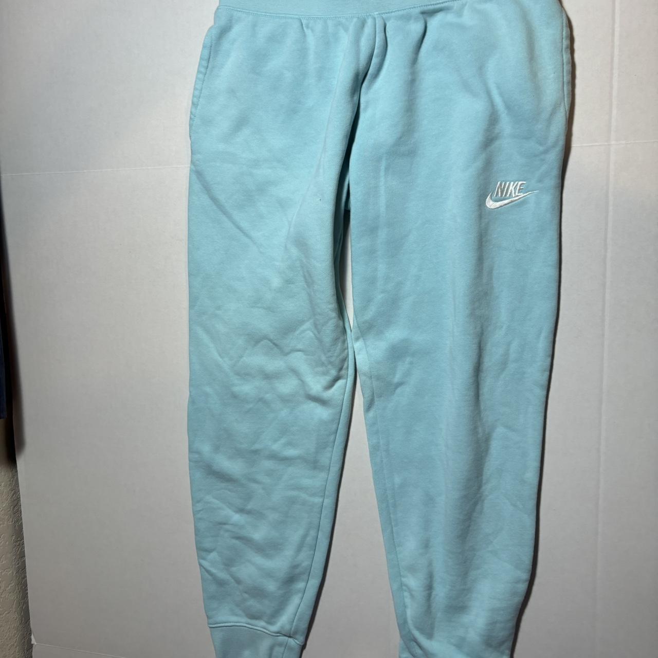 Nike blue sweatpants #sweatpants | Depop