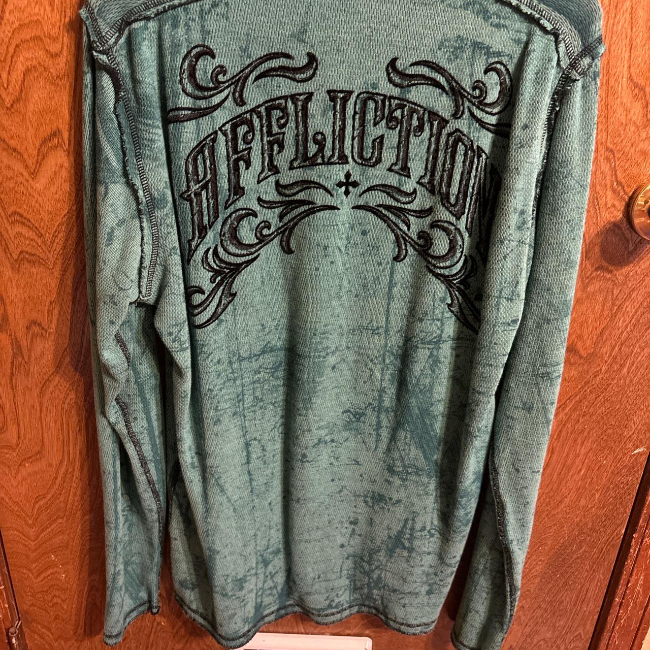 Affliction long sleeve tee - Depop