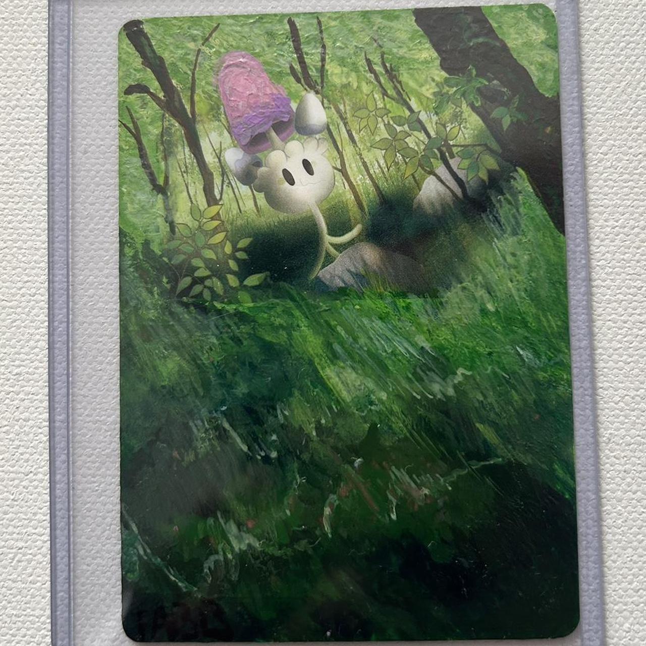 Morelull, Full Art, Hand Painted Pokémon... - Depop