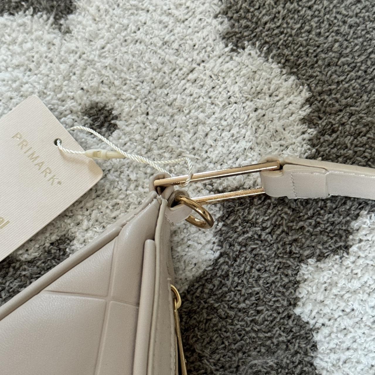 Beige quilted shoulder bag BRAND NEW WITH TAGS - Depop